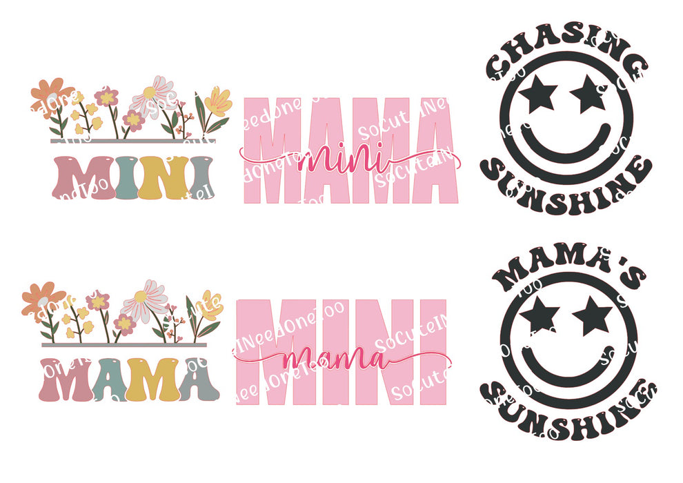 Mama & Mama's Boy Waterslide Decals - Matching Mother Son Tumbler ...